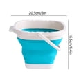 Collapsible Square Bucket, Portable Foldable Plastic Bucket for ...