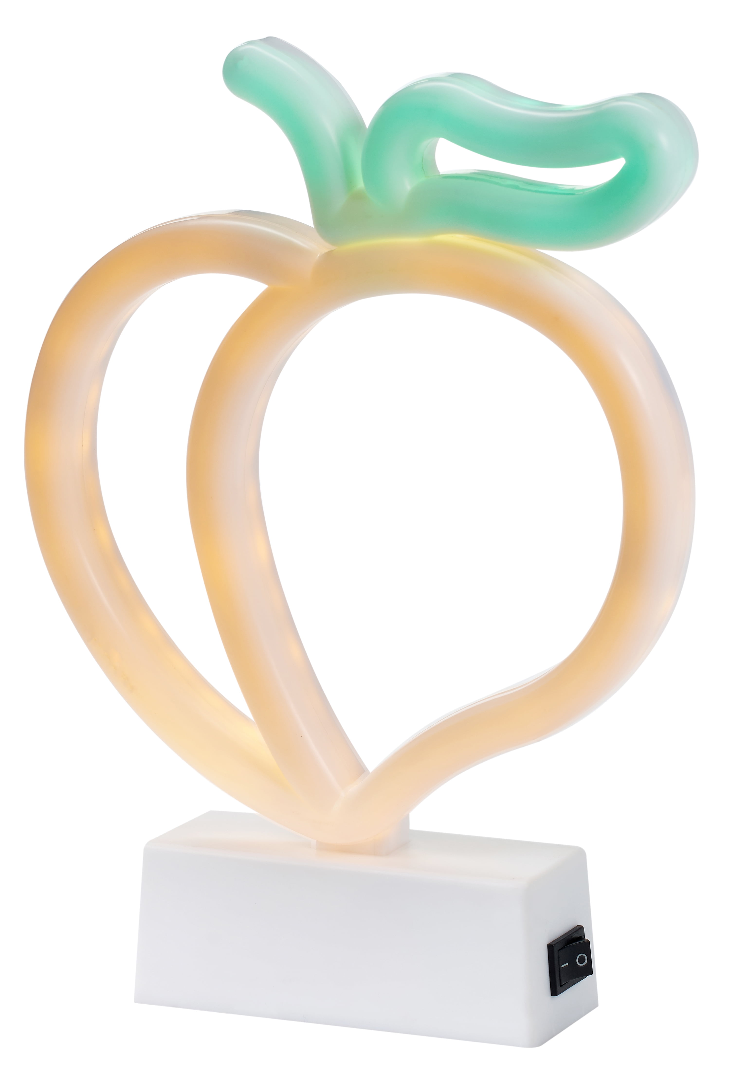 LockerMate by Bostitch Neon Peach Locker Light Sign, Novelty Home Decor ...