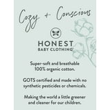 Honest Baby Clothing Organic Cotton Boy or Girl Long Sleeve Sleep N ...