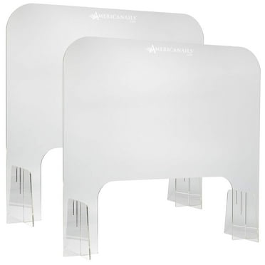 Azar Displays 179756-187 30" x 40" Acrylic Protective Shield with Metal ...