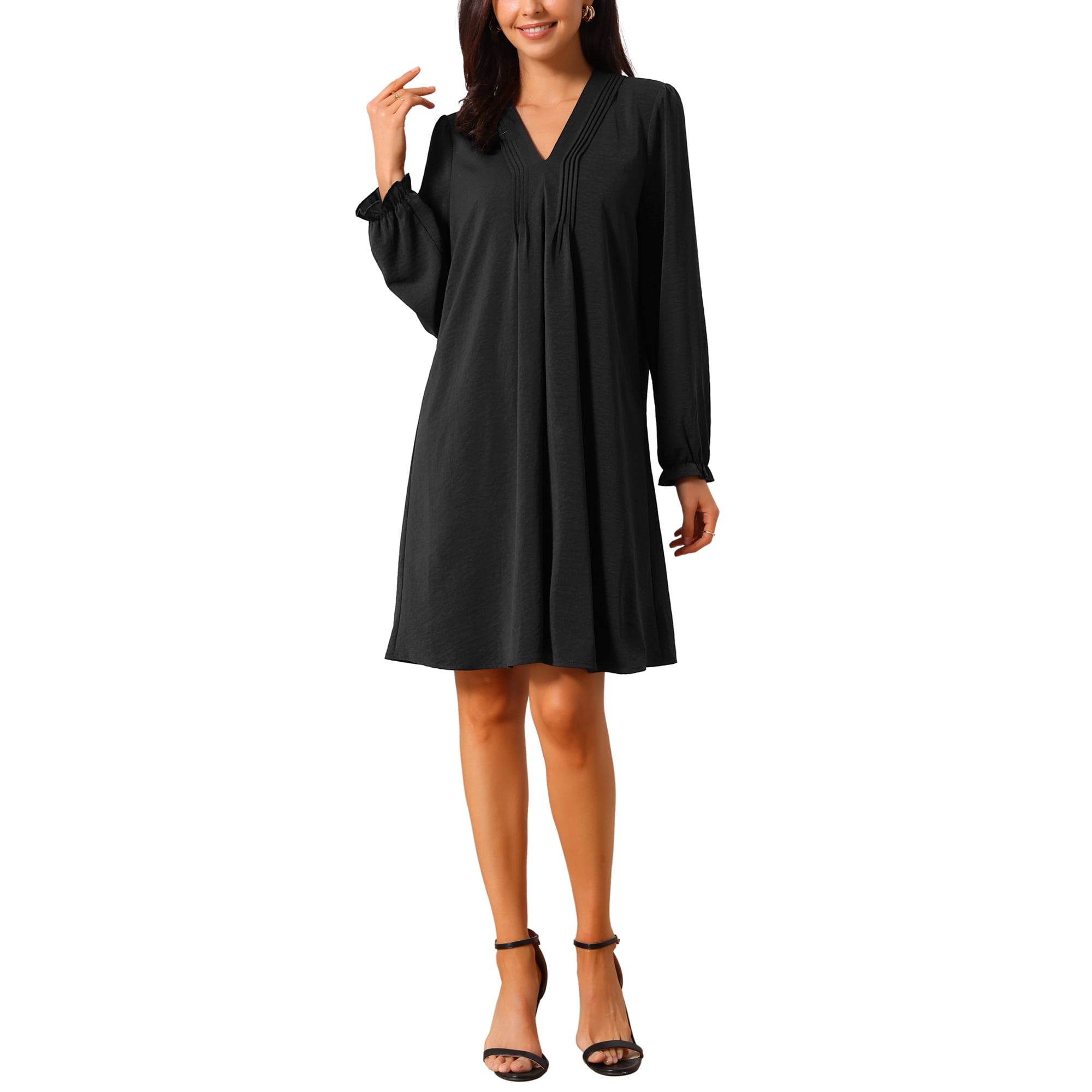 Click here for Inspire Chic Womens Casual Knee Length Dress Long... prices