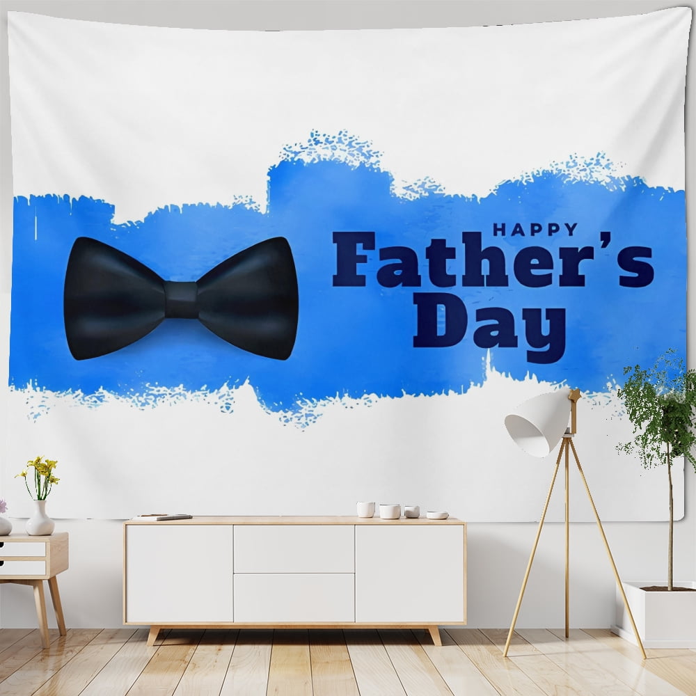 Kingque Happy Fathers Day Party Backdrops Fabric I Love Dad Background