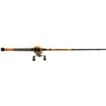 Lew's MACH Crush SLP Baitcast Reel and Fishing Rod Combo, 7-Foot 3-Inch ...