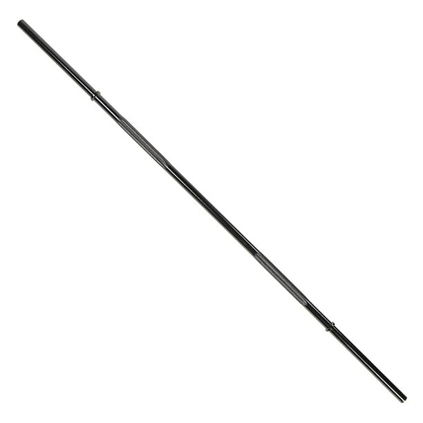 BalanceFrom Standard Weightlifting Solid Olympic Barbell, 1 Inch, 5 ...