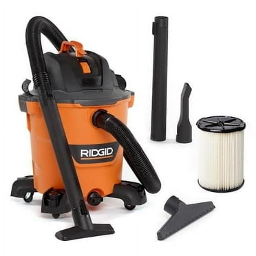 RIDGID 16 gal. 5.0-Peak HP Wet Dry Vacuum NXT with Attachments and ...
