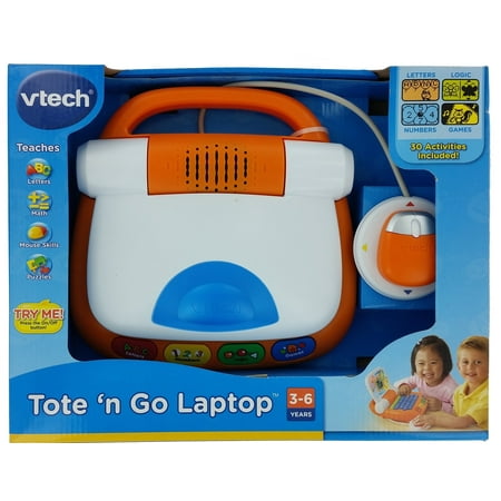 Vtech Tote & Go Laptop Plus - Orange - Walmart.com