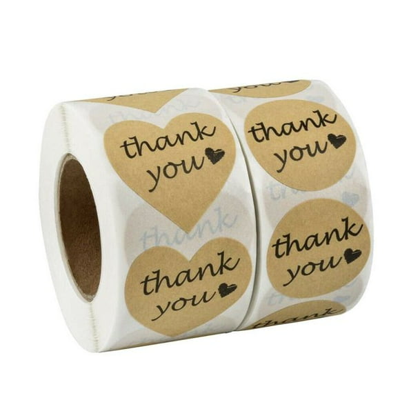 Thank You Stickers Roll