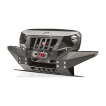 Fab Fours GR1010-1 Grumper Grill/Front Bumper, Matte Black, Fits 07-18 ...