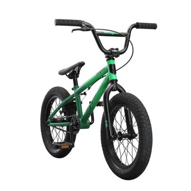 20" Mongoose Rebel X2 Kids BMX Bike, 20" Wheels, Children Ages 6+, Black & Blue Bicycle ...