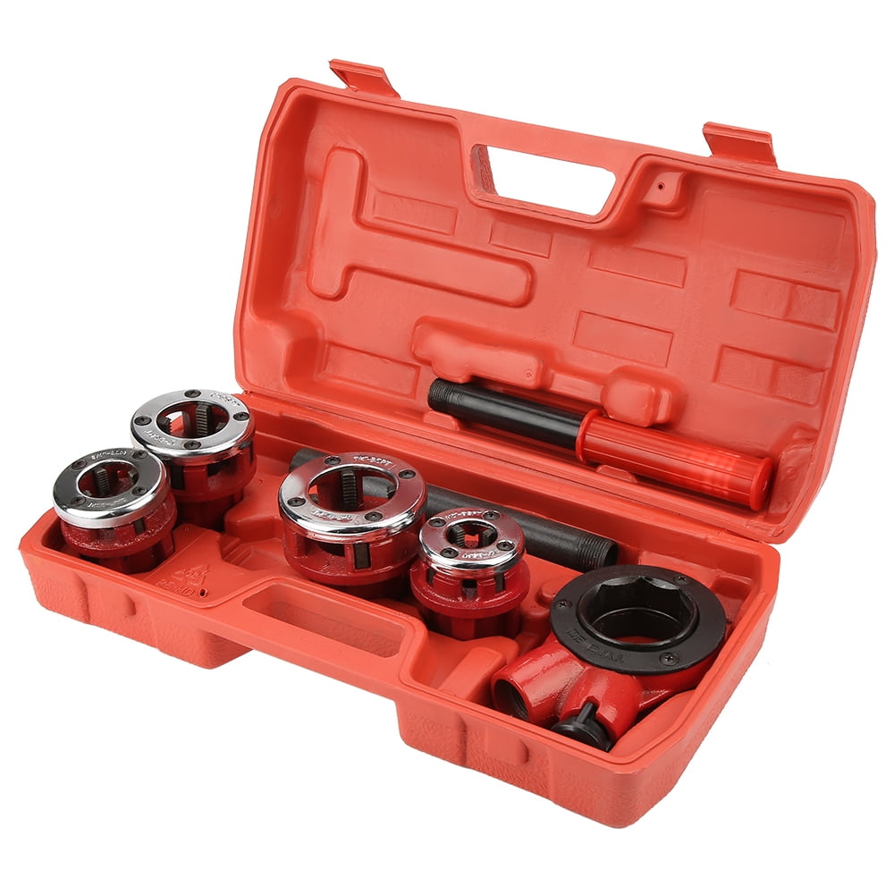 Pipe Threader Kit, Multi Purpose Pipe Threading Tool Kit Manual Plumber ...