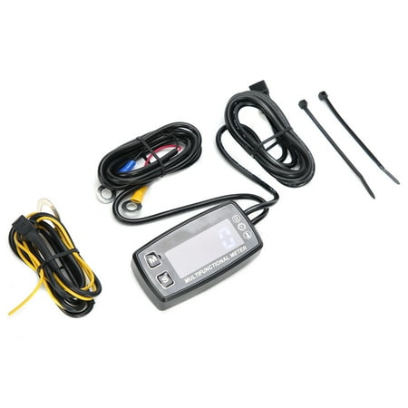 Led Digital Gauge Hour Meter Engine Temperature Gauge Tach Gauge Engine ...