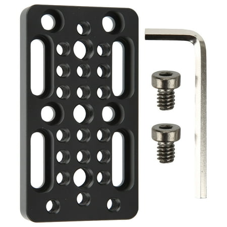 ANGGREK Camera Cheese Plate Camera Easy Mounting Plate With 1/4in 3/8in ...