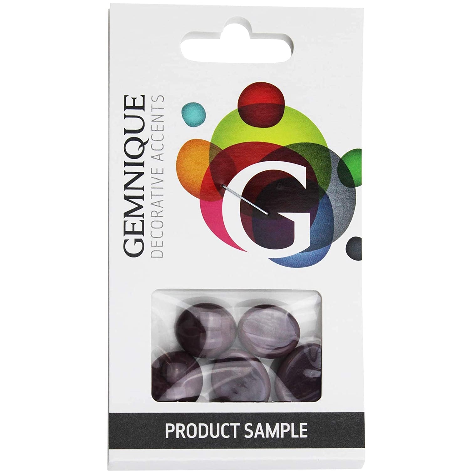 Mini Glass Gems - Purple Opaque (Sample) - Walmart.com