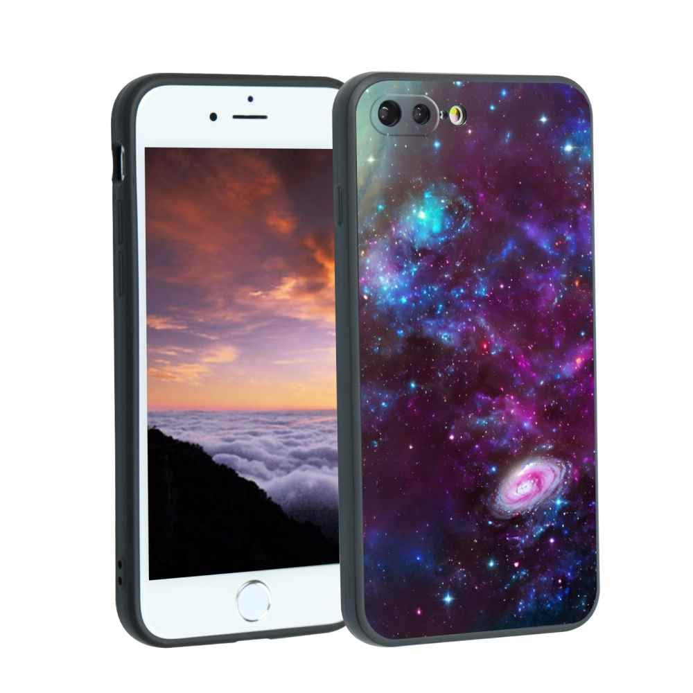 Compatible with iPhone 7 Plus Phone Case, Galaxy Case Silicone ...