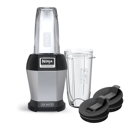 Ninja BN301 Nutri-Blender Plus Compact Personal Blender, 900-Peak-Watt ...
