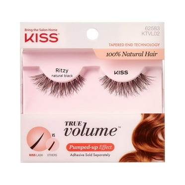 KISS Ever EZ False Eyelashes, Double Pack, 03 - Walmart.com
