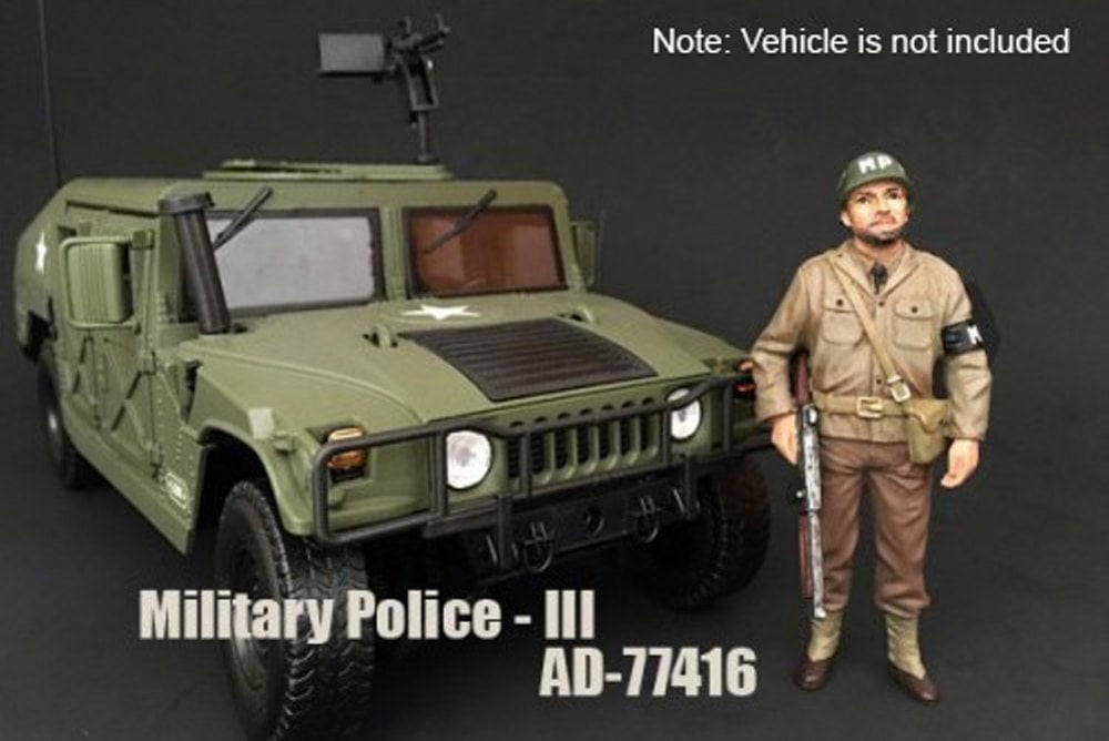 WWII Military Police Figure #3 - American Diorama 77416 - 1/18 Scale ...