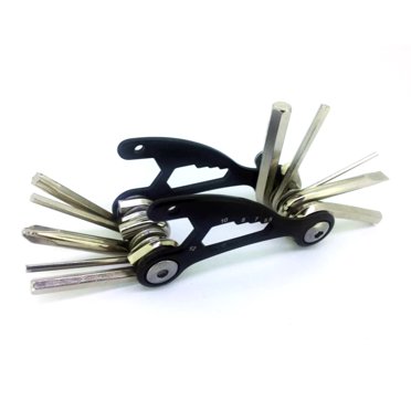Multi Bicycle Tool (10-Function, Nickel) - Walmart.com