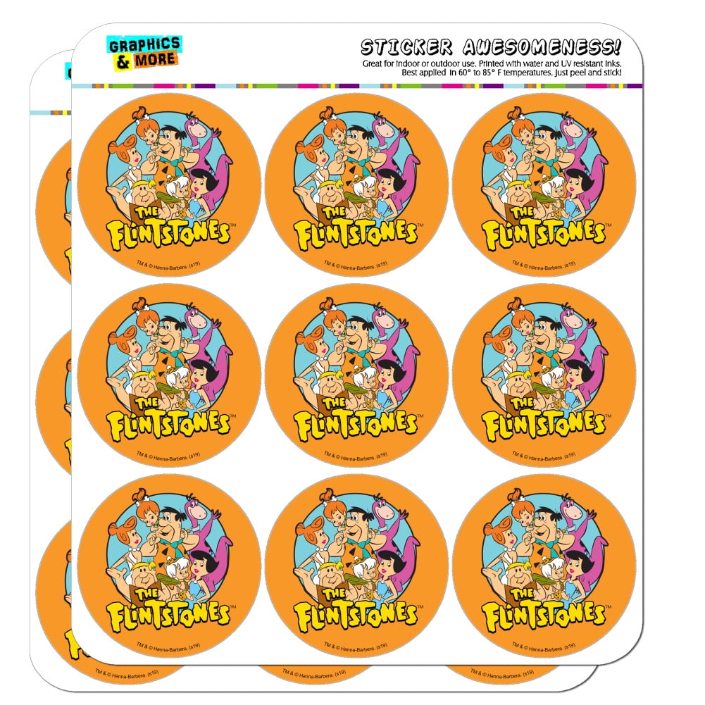 The Flintstones Group Planner Calendar Scrapbooking Crafting Stickers ...