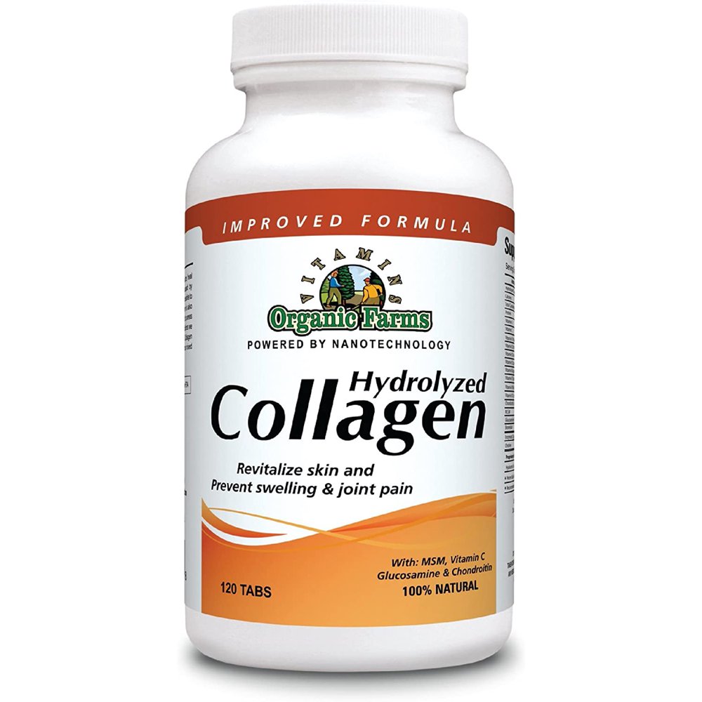 Collagen Complex Hydrolyzed - 120 Tablets - Nourishes and Revitalizes ...