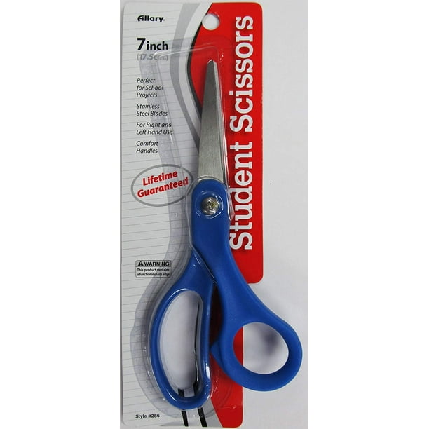7 Inch Student Scissors Asst. Colors - Walmart.com - Walmart.com