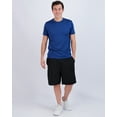 Real Essentials 5 Pack Mens Dry Fit Moisture Wicking Active Athletic