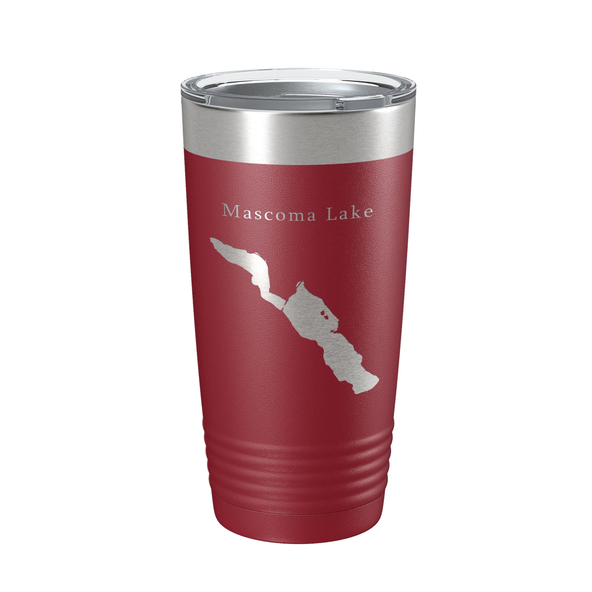 Mascoma Lake Map Tumbler Travel Mug Insulated Laser Engraved Coffee Cup ...