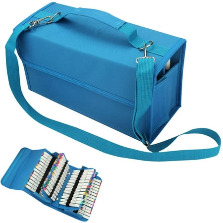 NIUTOP 171 Slots Marker Pen Case Markers Carrying Bag Holder for ...