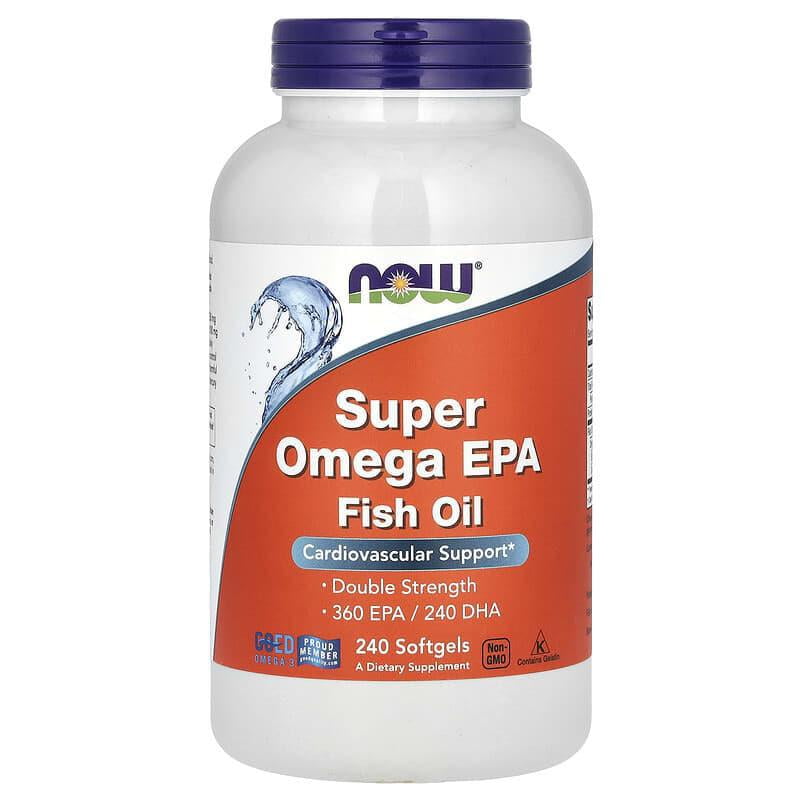 NOW FOODS SUPER OMEGA EPA 360 EPA 240 DHA 240 SOFTGELS | Bodega Aurrera ...