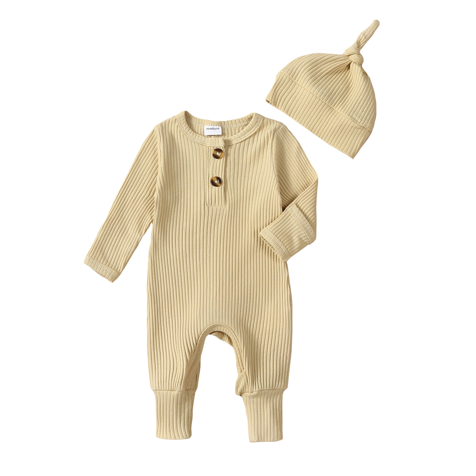 Click here for Argulvti Preemie 2 Piece Outfit Adorable Solid Col... prices