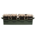Greenmade Stackable Office Storage Crate, Green, 4 Count Pack - Walmart.com