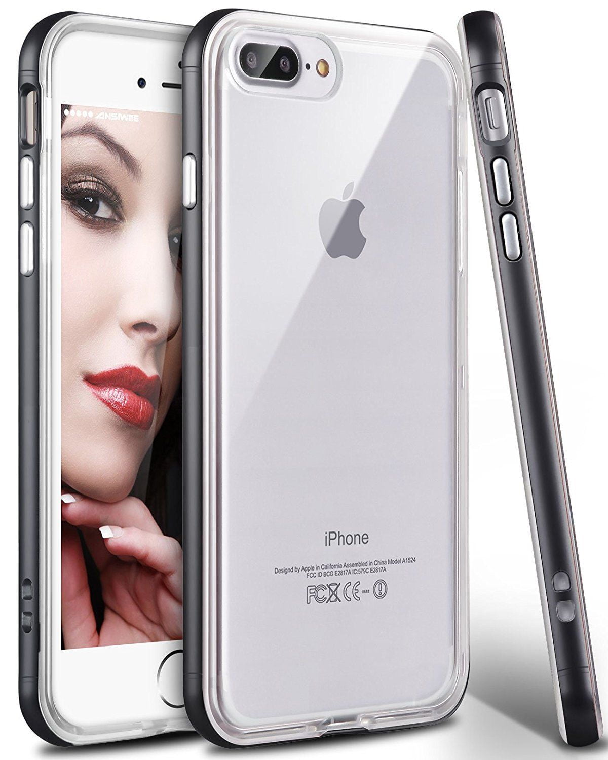 iPhone 8 Plus Case, Apple Phone 8 Plus Clear Case, iPhone 7 Plus Clear ...