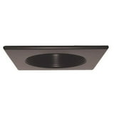 Elco Lighting Square Baffles 4'' Recessed Trim - Walmart.com