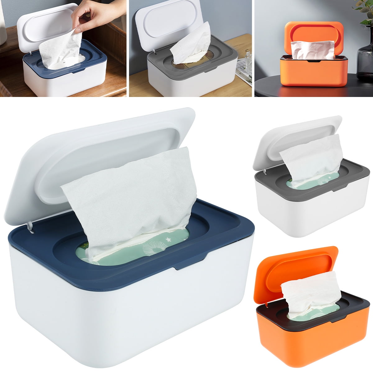 Fyeme Wipes Dispenser Baby Wipe Holder Sealing Refillable Wipe ...