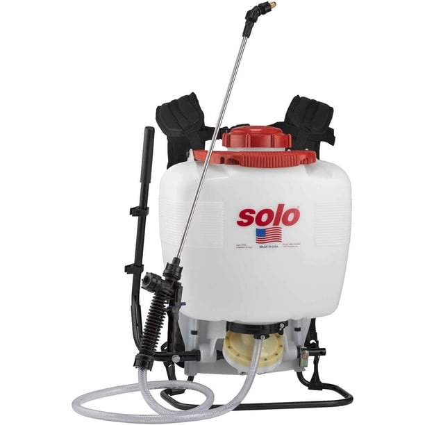 SOLO Model 475-B Professional Backpack Sprayer, 4 Gallon Diaphragm Pump ...
