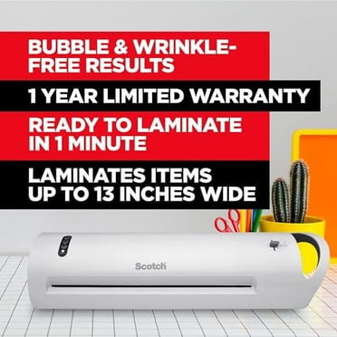 Scotch Advanced Thermal Laminator TL1302X, 13" Wide, 1 Machine ...