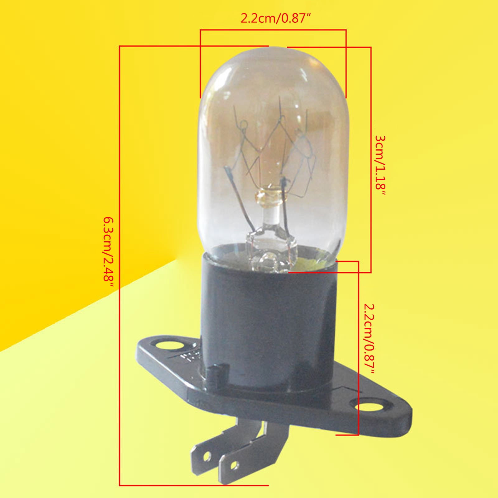 Oven Light Bulbs Small Microwave Oven All-in-one Led Bulbs With 2-Pin ...