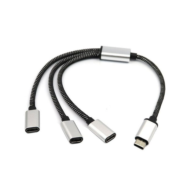 USB C to USB C Female-Adapter USB Y-Splitter Cable,USB C Male to 2USB C Female C - Walmart.ca