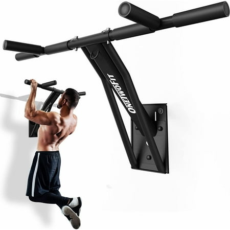 Pull Up Bar Wall Mounted Chin up Bar, Strength Training Heavy-duty ...