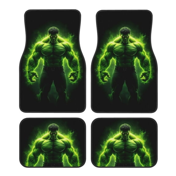 4 Pieces Car Floor Mat Set Baby Yoda Protection Full Sets Universal Fit ...