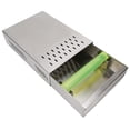 BOKYAN Commercial Drawer Coffee Knock Box Silver 13.8in / 35cm Espresso ...