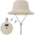 Bucket hat for Women Men Wide Brim Sun Hats Foldable Boonie Safari ...