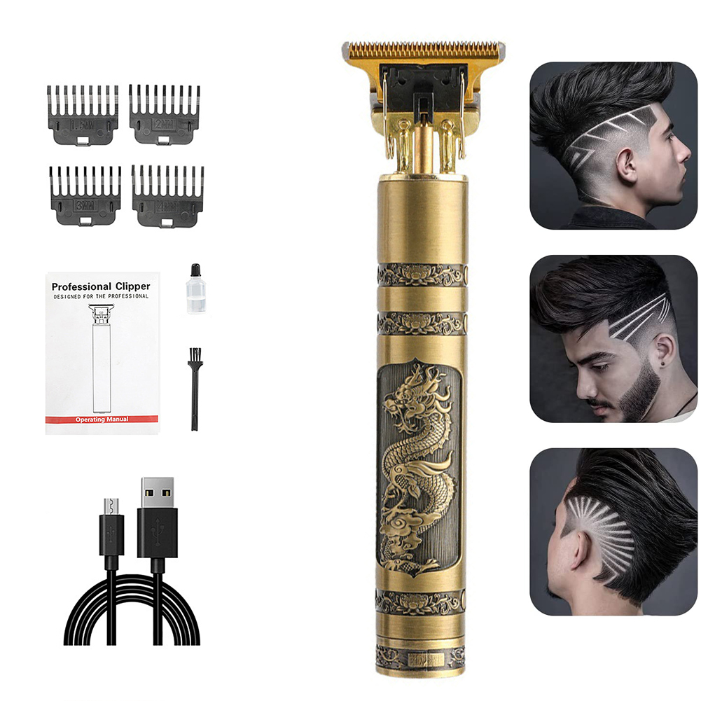 Jadeshay Vintage Hair Trimmer, Professional Cordless Rechargeable Hair ...