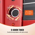 Shawarma Grill Machine, 2 Skewers Electric Doner Kebab Oven, Vertical ...