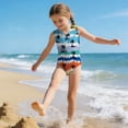 MEZZALL Children Swimsuit Girls Athletic Swimwear One-Pieces Monokini ...