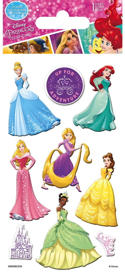 Disney Princess Essentials Stickers - Walmart.com