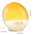 Digital Wake Up Light Alarm Clock with Double Alarms, Drowse, 7 Natural ...