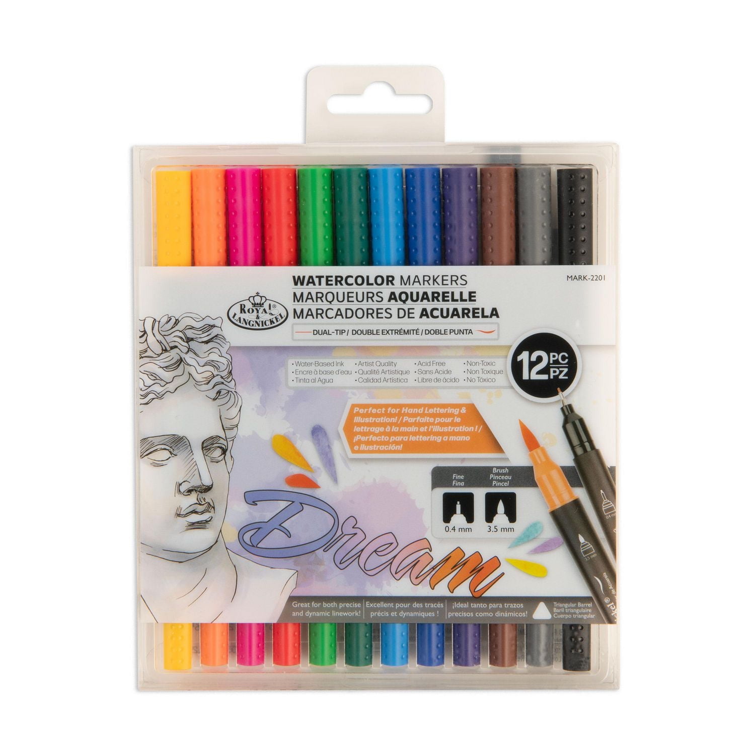 Click here for Royal & Langnickel - 12pc Dual Tip Waterbased Arti... prices