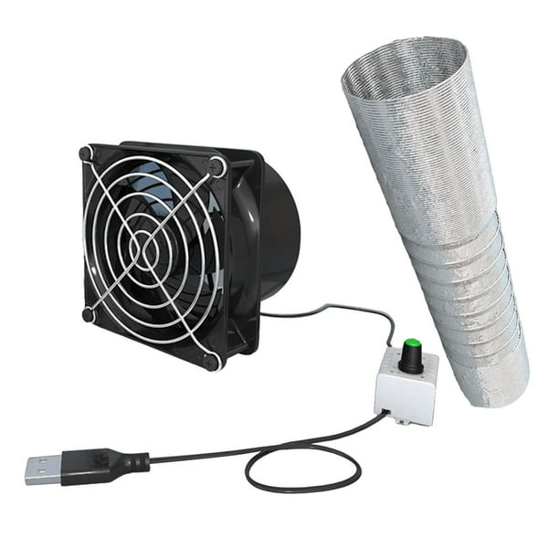 Wall Exhaust Fans Wall Mounted Silent Pipe Fan for Window Garage ...