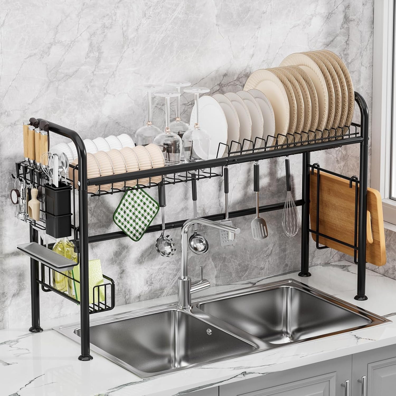 Click here for Nobrand Over The Sink Dish Drying Rack Large Over... prices